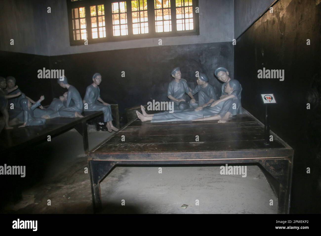 Vietnam: Bas-relief showing torture and brutality by the French ...