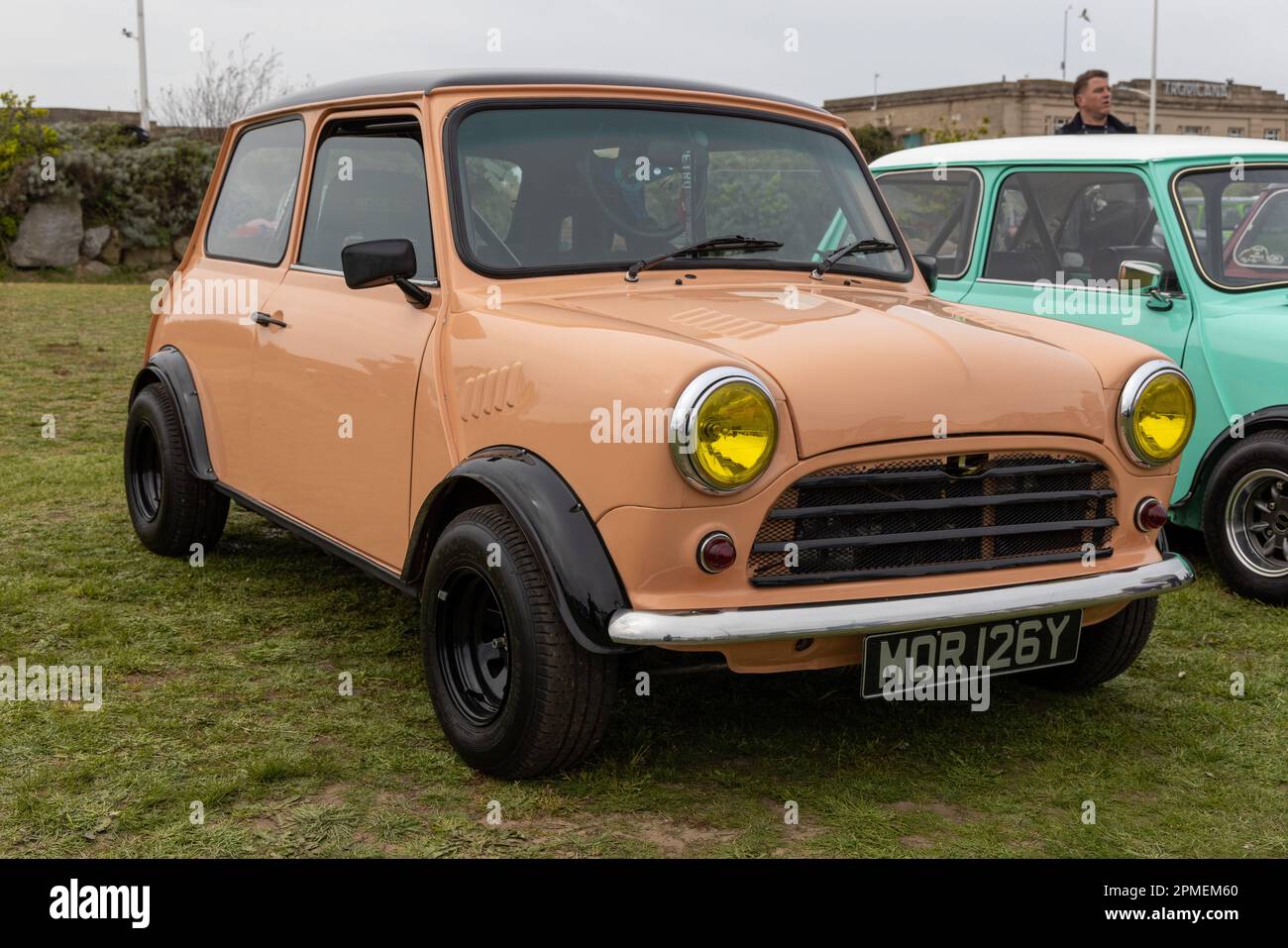 April 2023 - Classic Mini cars at the Pageant of Motoring on the Lawns ...