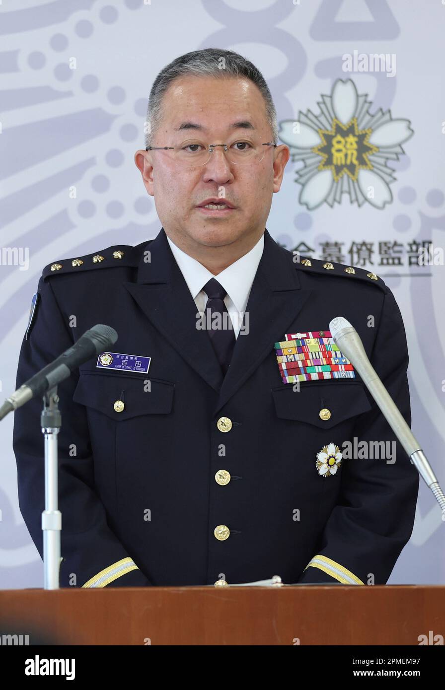Yoshihide Yoshida, Chief of Staff, Joint Staff, the head of the Joint ...