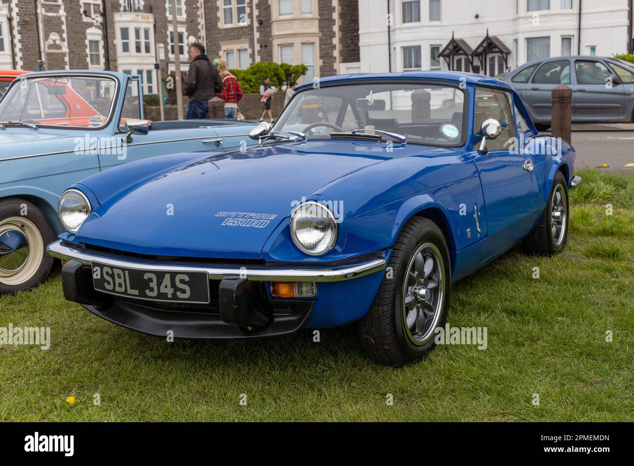April 2023 - Classic blue Triumph Herald 1500 at the Pageant of ...