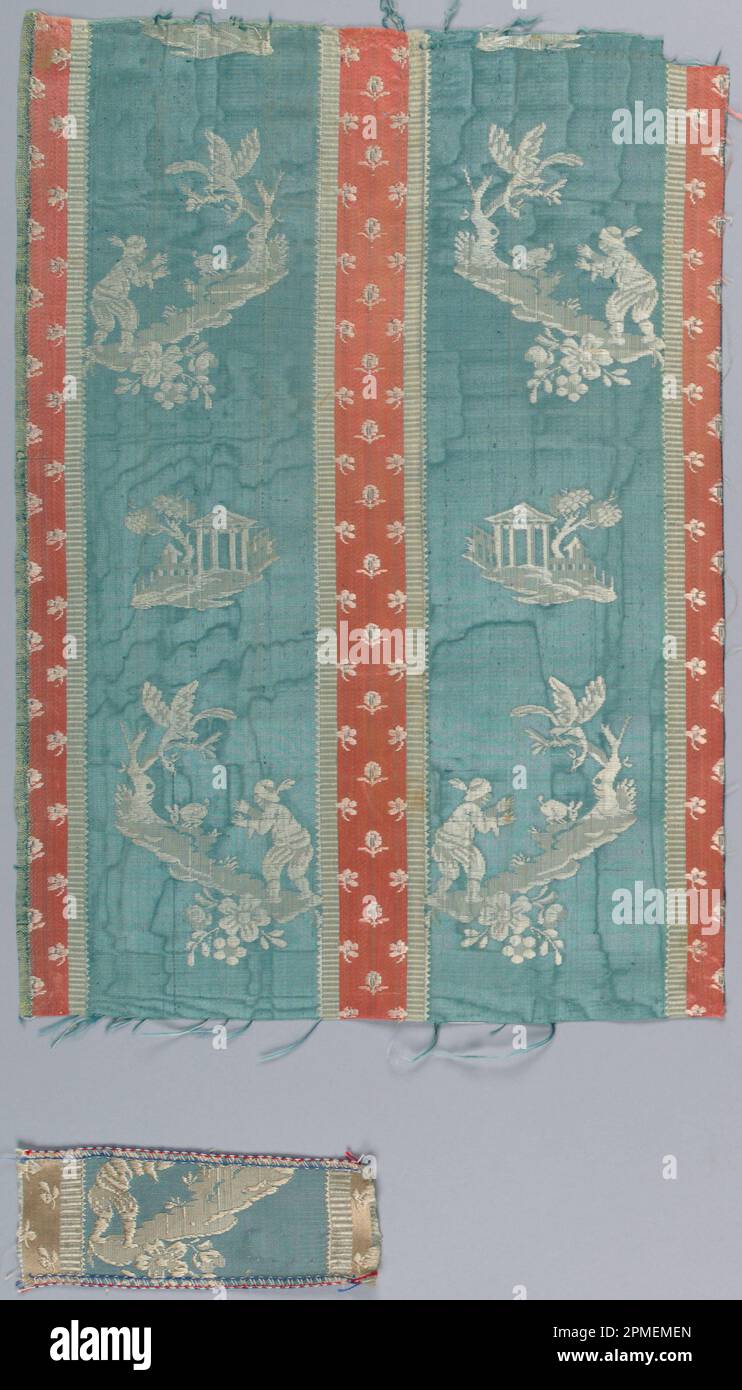 Textile; silk; Bequest of Richard Cranch Greenleaf in memory of his ...