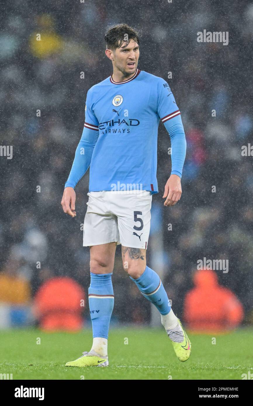 England, Manchester - 11 April 2023 - John Stones of Manchester City ...
