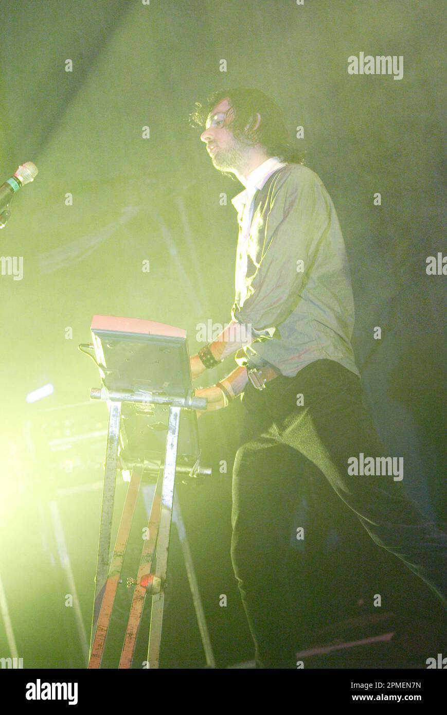 Peter Hume of Evermore performing live at the Enmore Theatre. Sydney ...