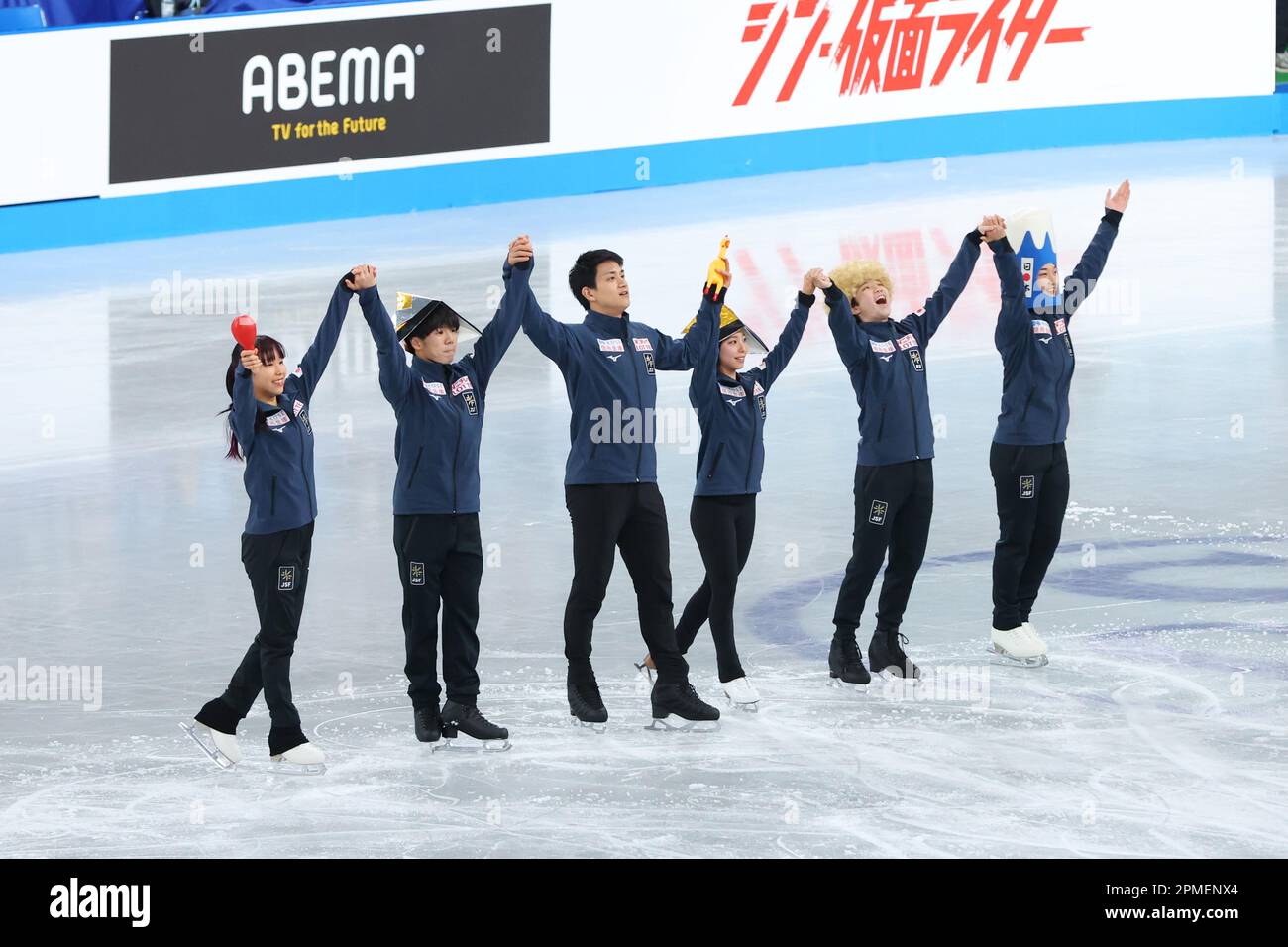 Tokyo, Japan. 13th Apr, 2023. Japan team group (JPN) Figure Skating ...