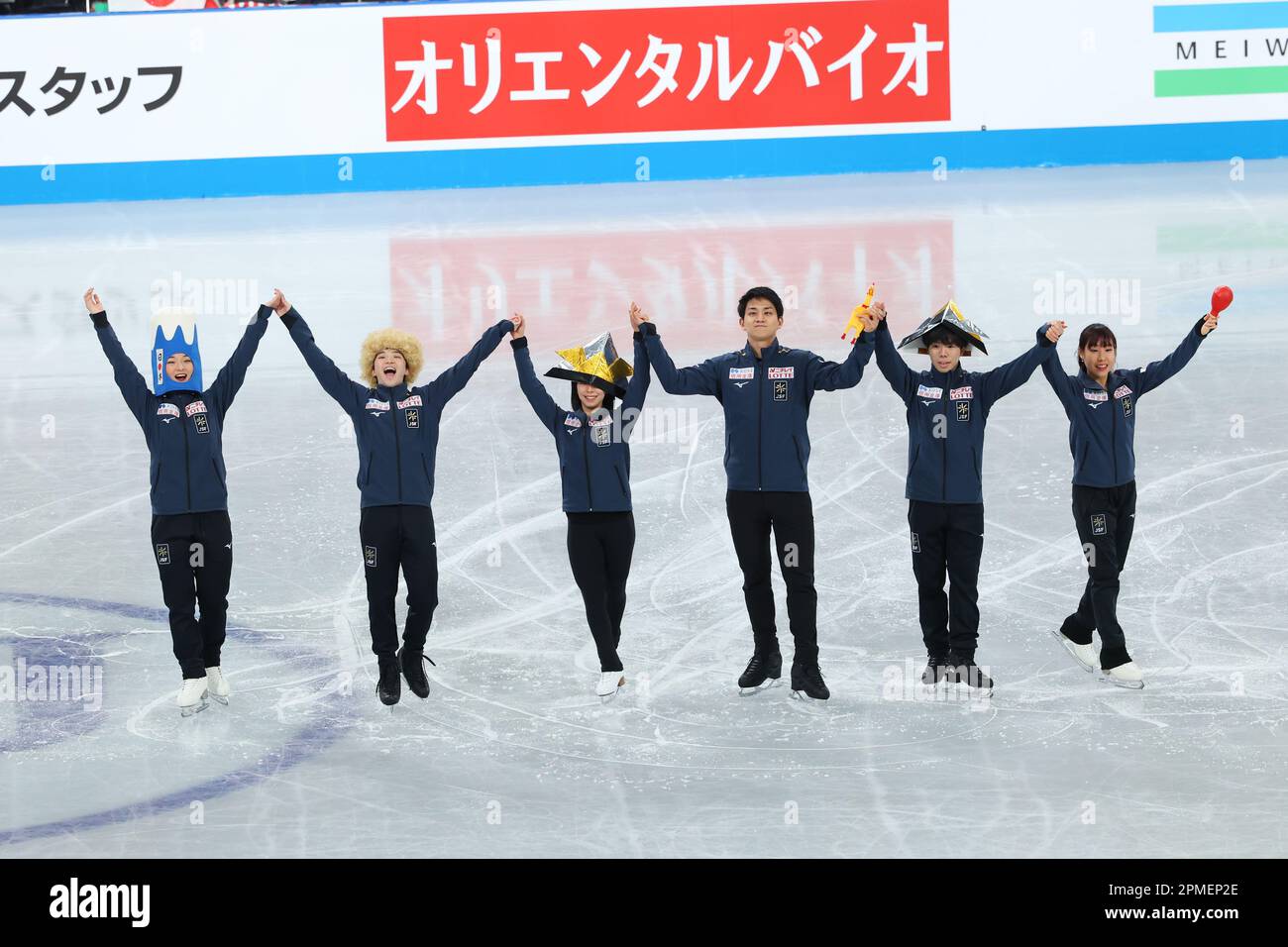 Tokyo, Japan. 13th Apr, 2023. Japan team group (JPN) Figure Skating ...