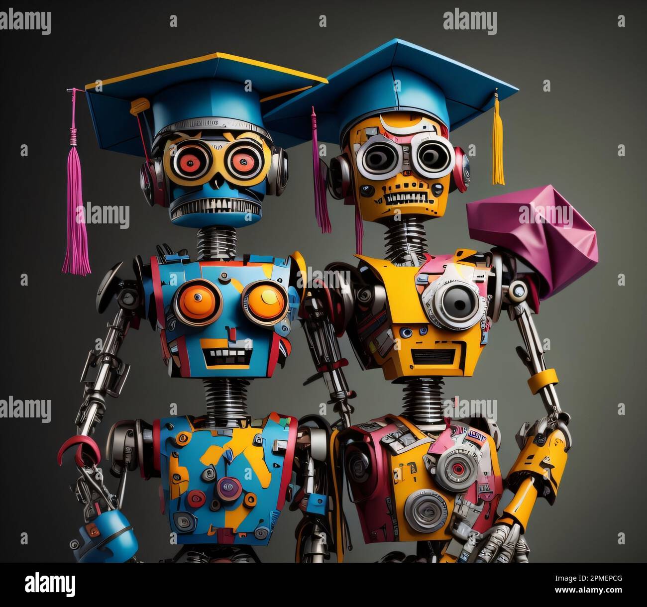 Cartoon boy graduation university hi-res stock photography and images ...