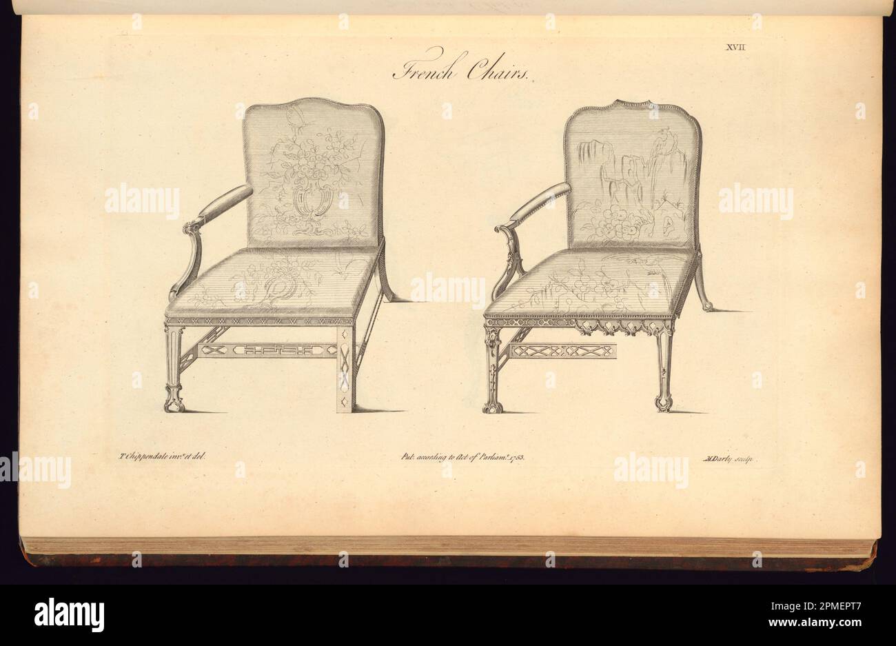 Print, The Gentleman's and Cabinet-Maker's Director; Designed by Thomas ...