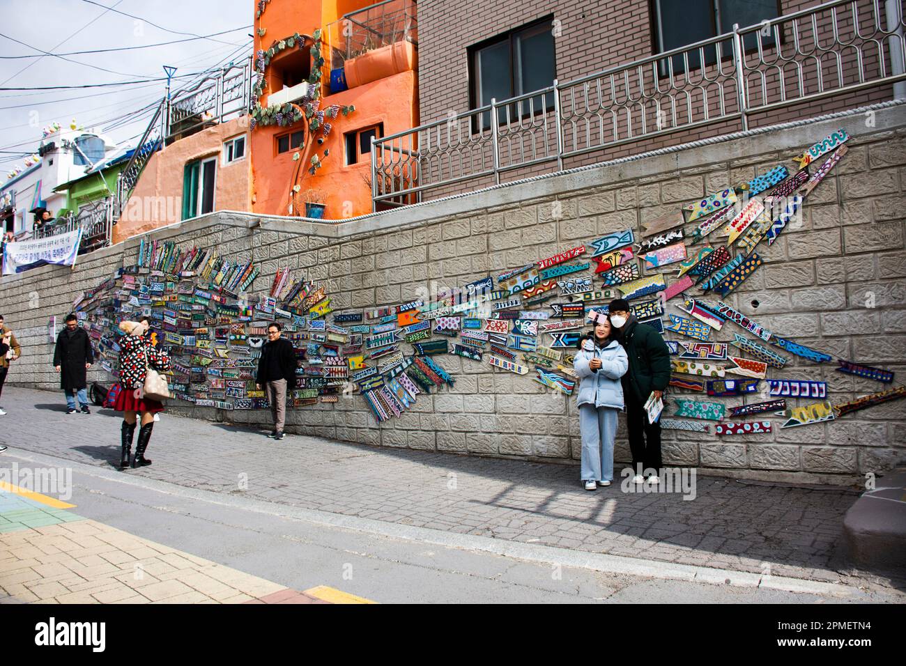 Busan stone culture village hi-res stock photography and images - Alamy
