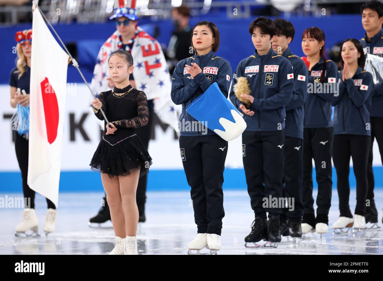 Tokyo, Japan. 13th Apr, 2023. Japan team group (JPN) Figure Skating ...