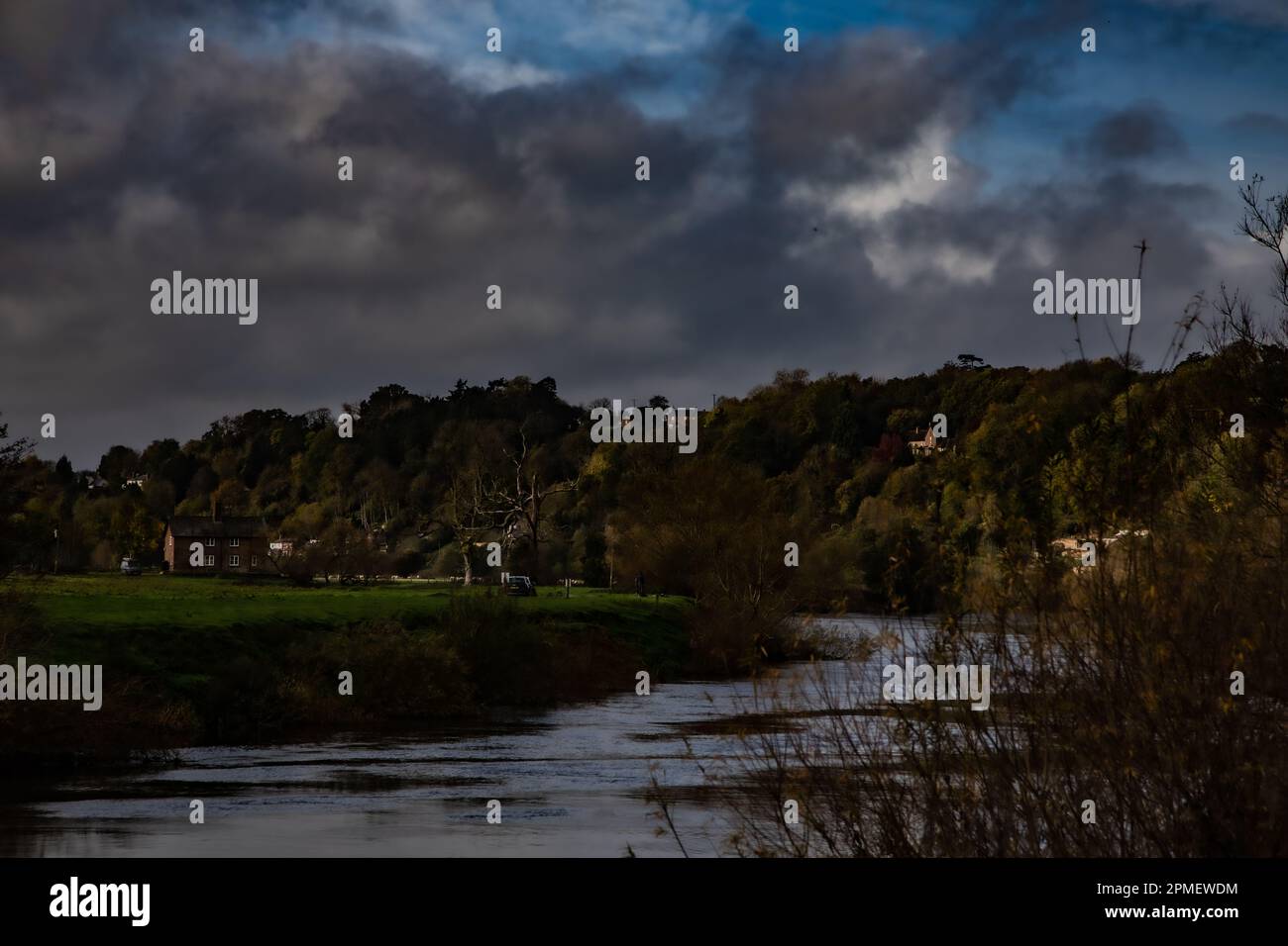 The River Wye Stock Photo - Alamy