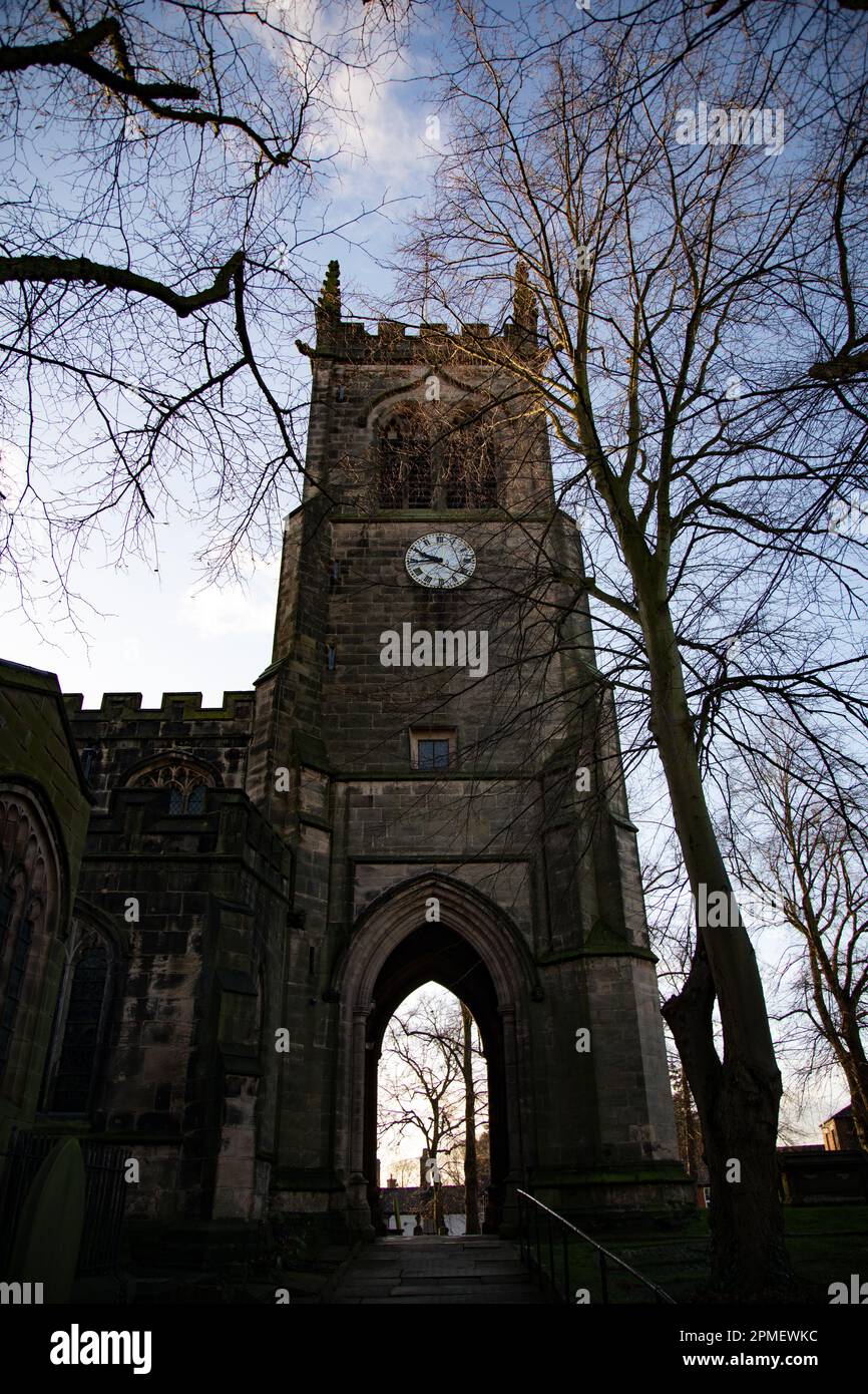 What to see in st marys church sandbach hi-res stock photography and ...