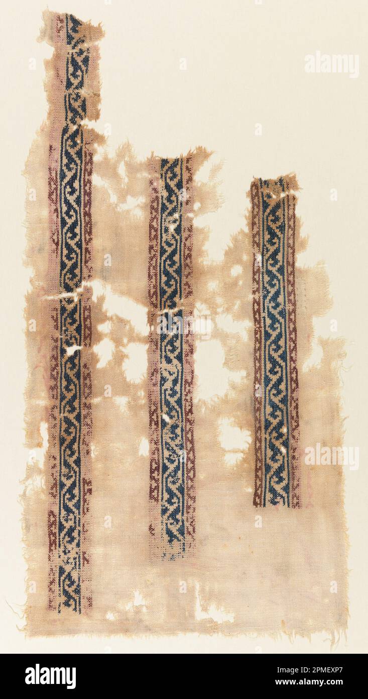 Textile (Egypt); linen, silk Stock Photo - Alamy