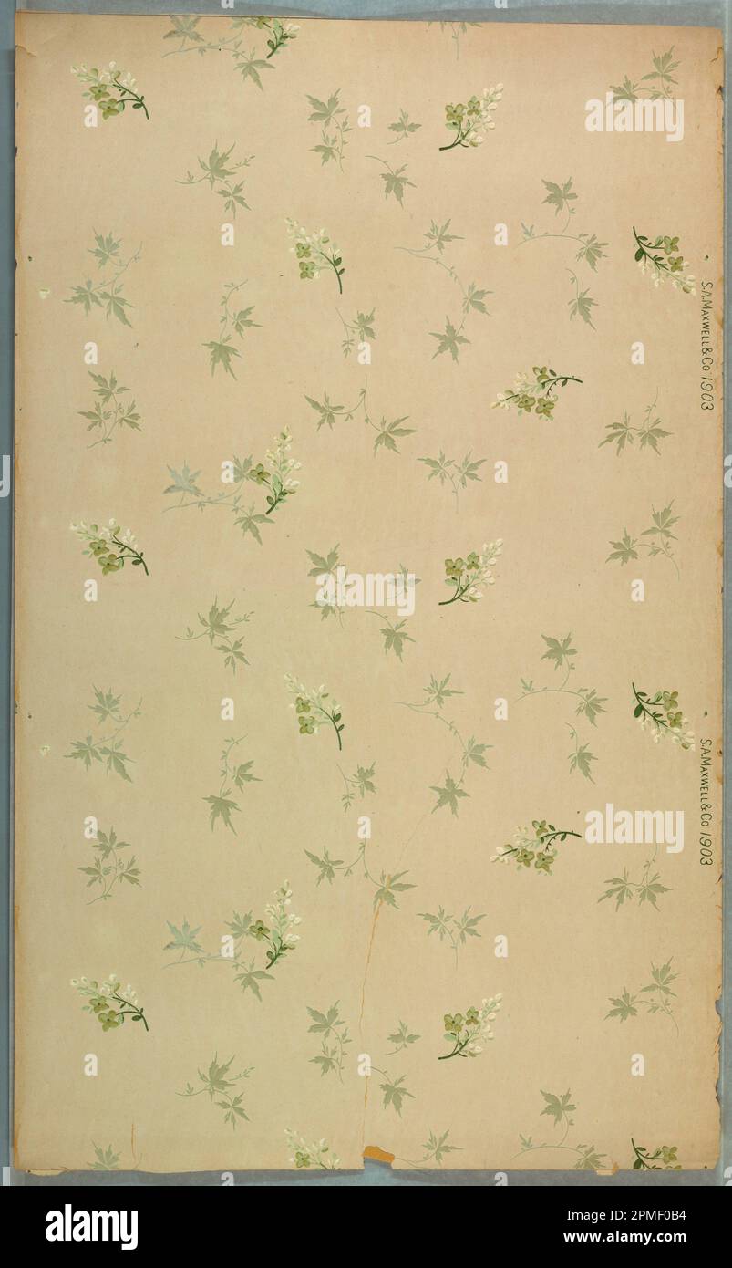 Ceiling Paper (USA); Manufactured by Maxwell & Co., S.A. (United States ...