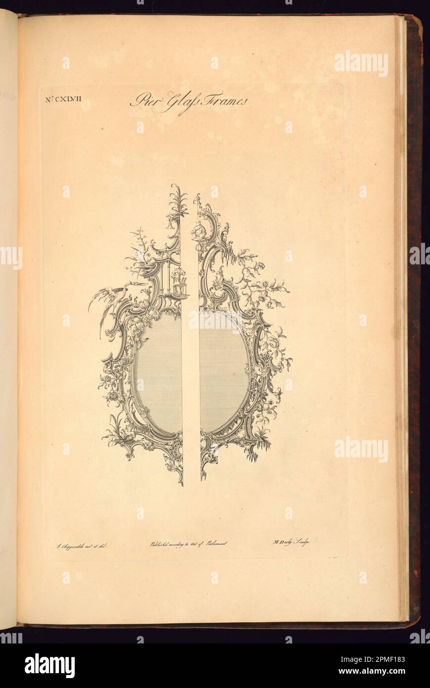 Print, The Gentleman's and Cabinet-Maker's Director; Designed by Thomas ...