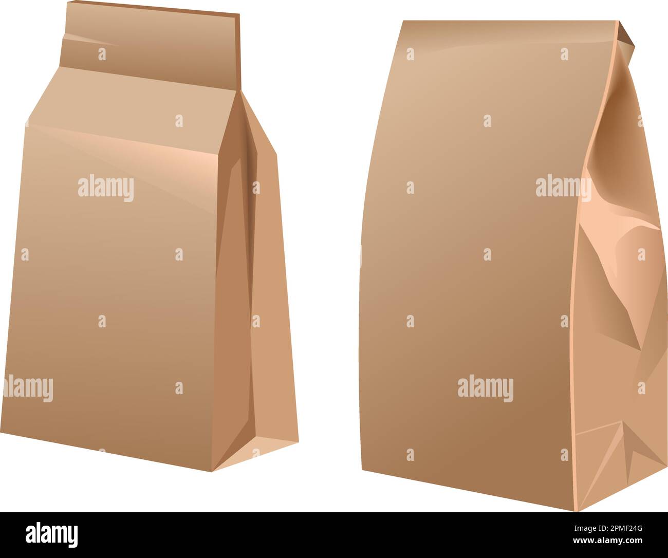 Simple carton package of meal or products vector Stock Vector Image ...