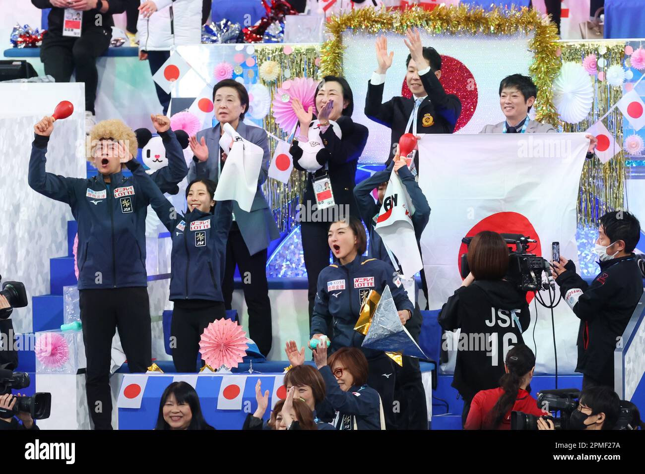 Tokyo, Japan. 13th Apr, 2023. Japan team group (JPN) Figure Skating ...