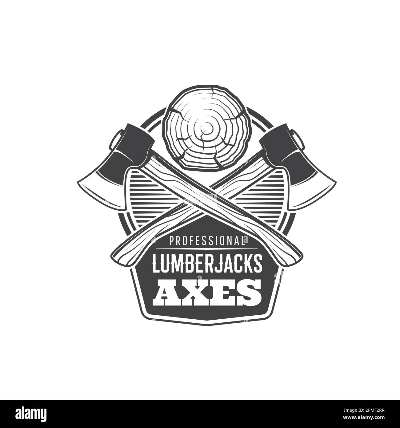 Forestry Logging Logo