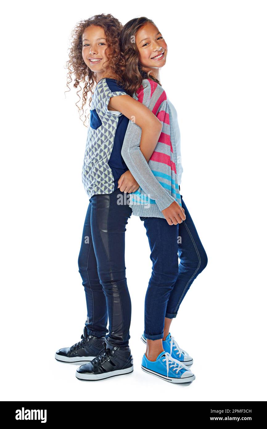Were always there for each other. Studio portrait of two best friends ...