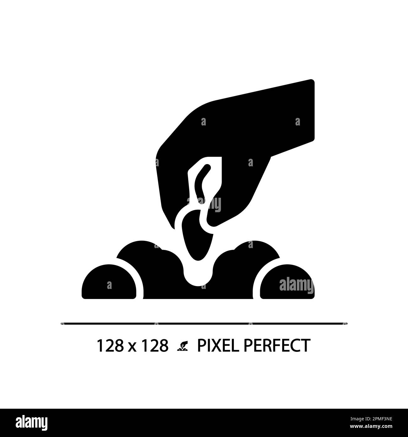 Direct sowing of seed hi-res stock photography and images - Alamy