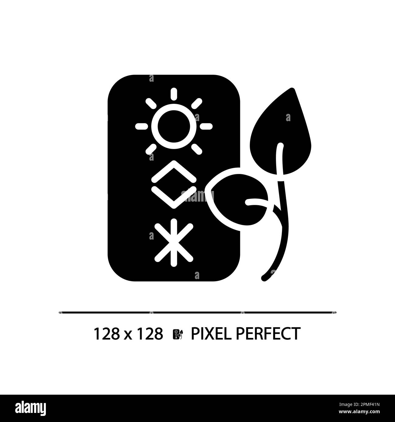 Climate condition monitoring black glyph icon Stock Vector Image & Art ...