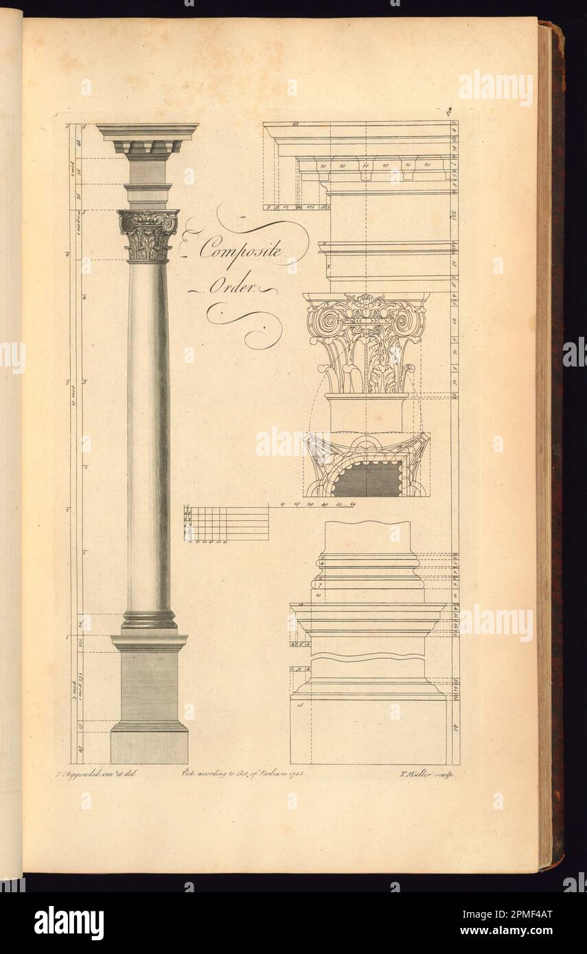 Print, The Gentleman's and Cabinet-Maker's Director; Designed by Thomas ...