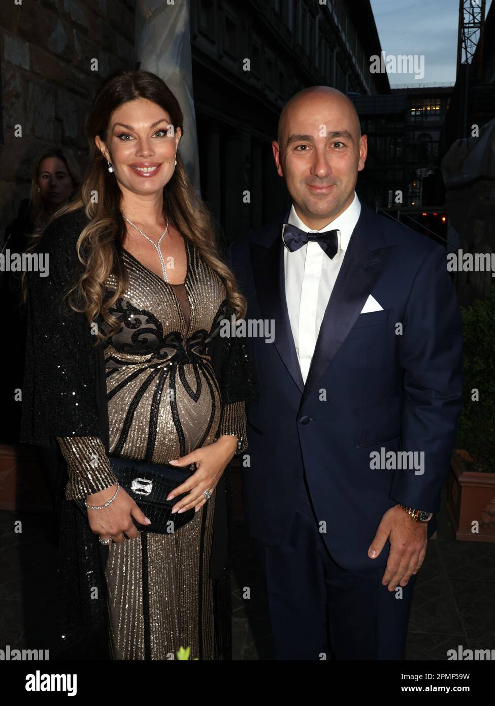 Florence, Italy. 13th Apr, 2023. FLORENCE - Prince Albert of Monaco and ...