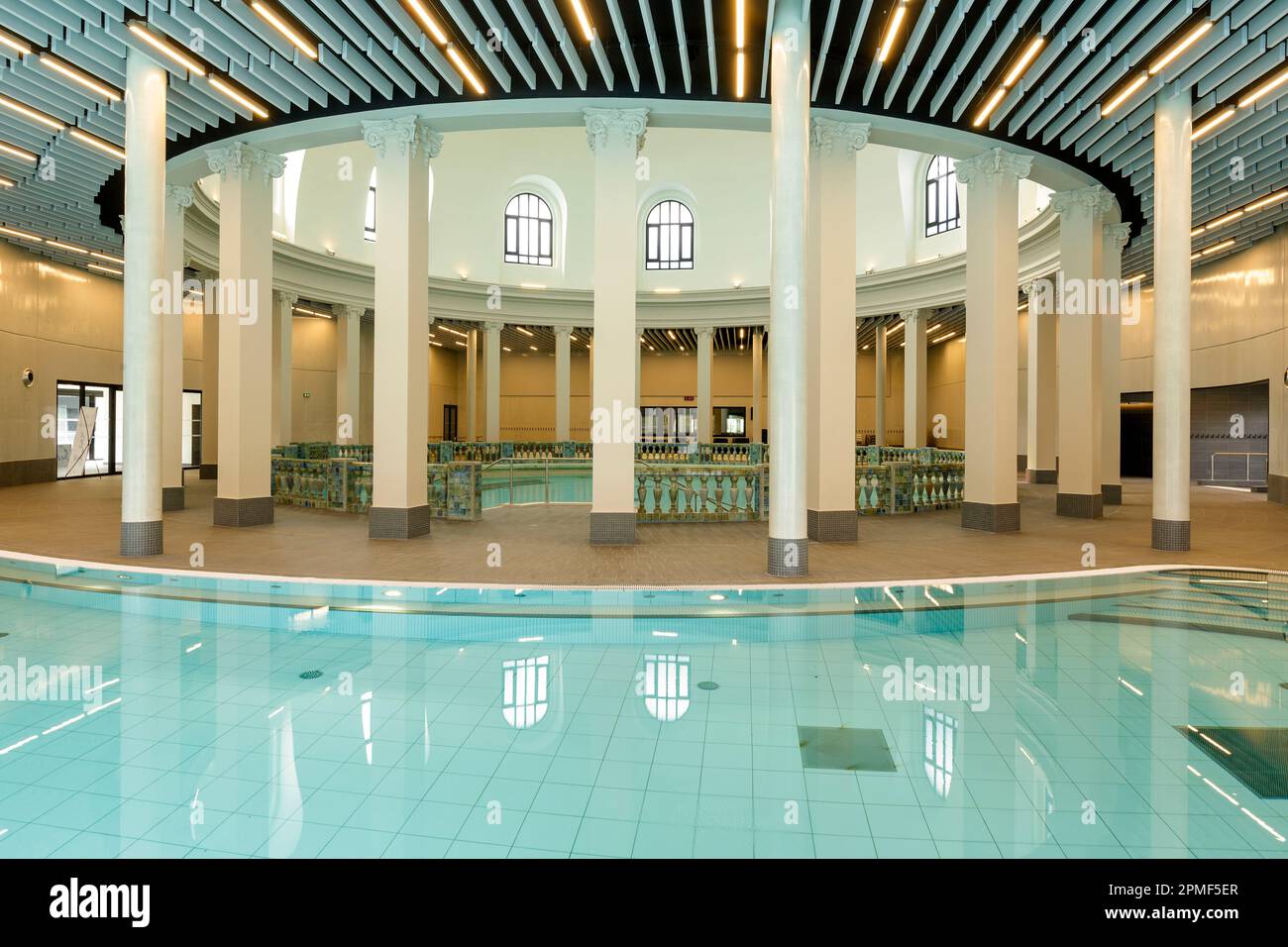 France, Meurthe et Moselle, Nancy, Nancy Thermal includes on the one ...