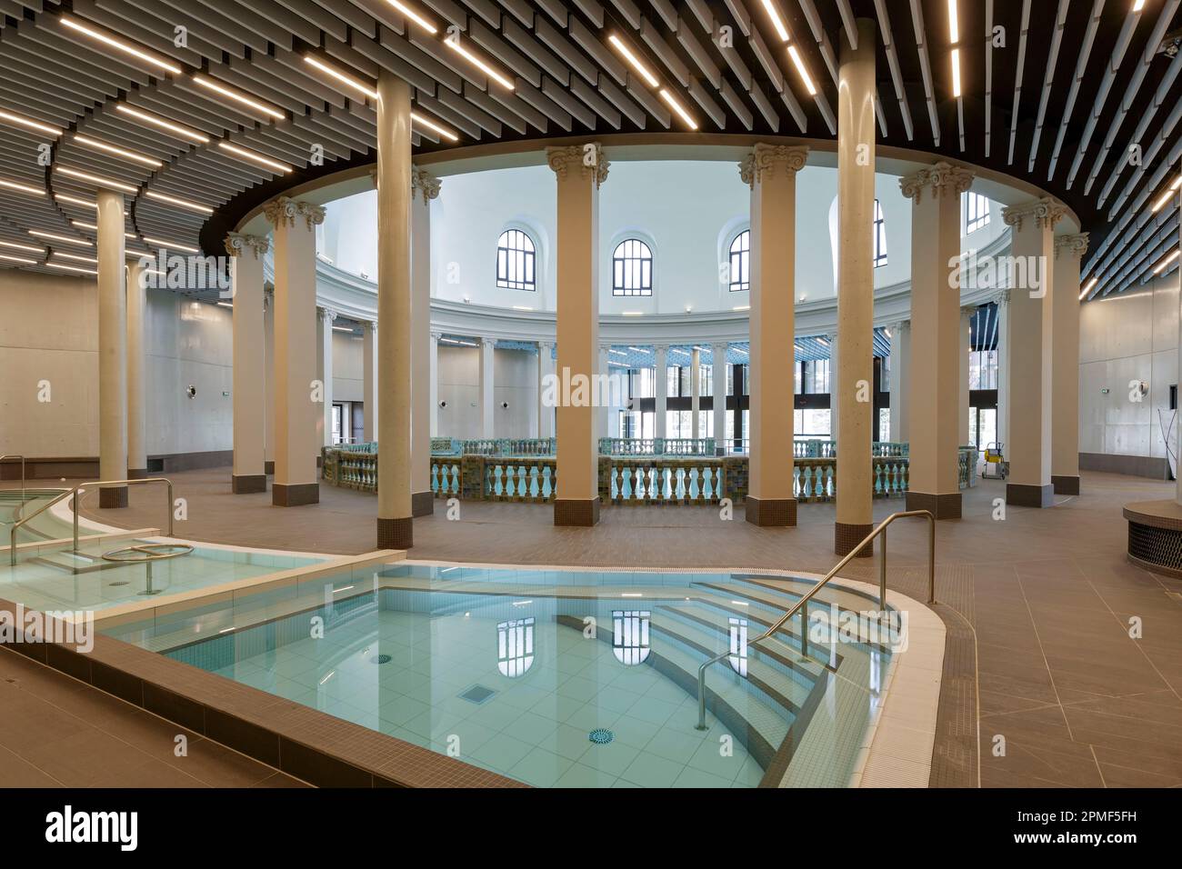 France, Meurthe et Moselle, Nancy, Nancy Thermal includes on the one ...