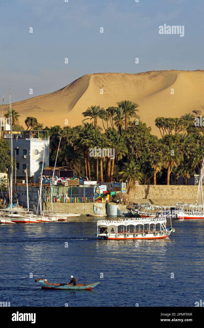 Egypt, Upper Egypt, Nile Valley, Aswan, Elephantine island Stock Photo - Alamy