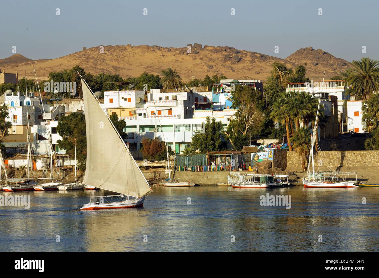 Egypt, Upper Egypt, Nile Valley, Aswan, Elephantine island Stock Photo - Alamy