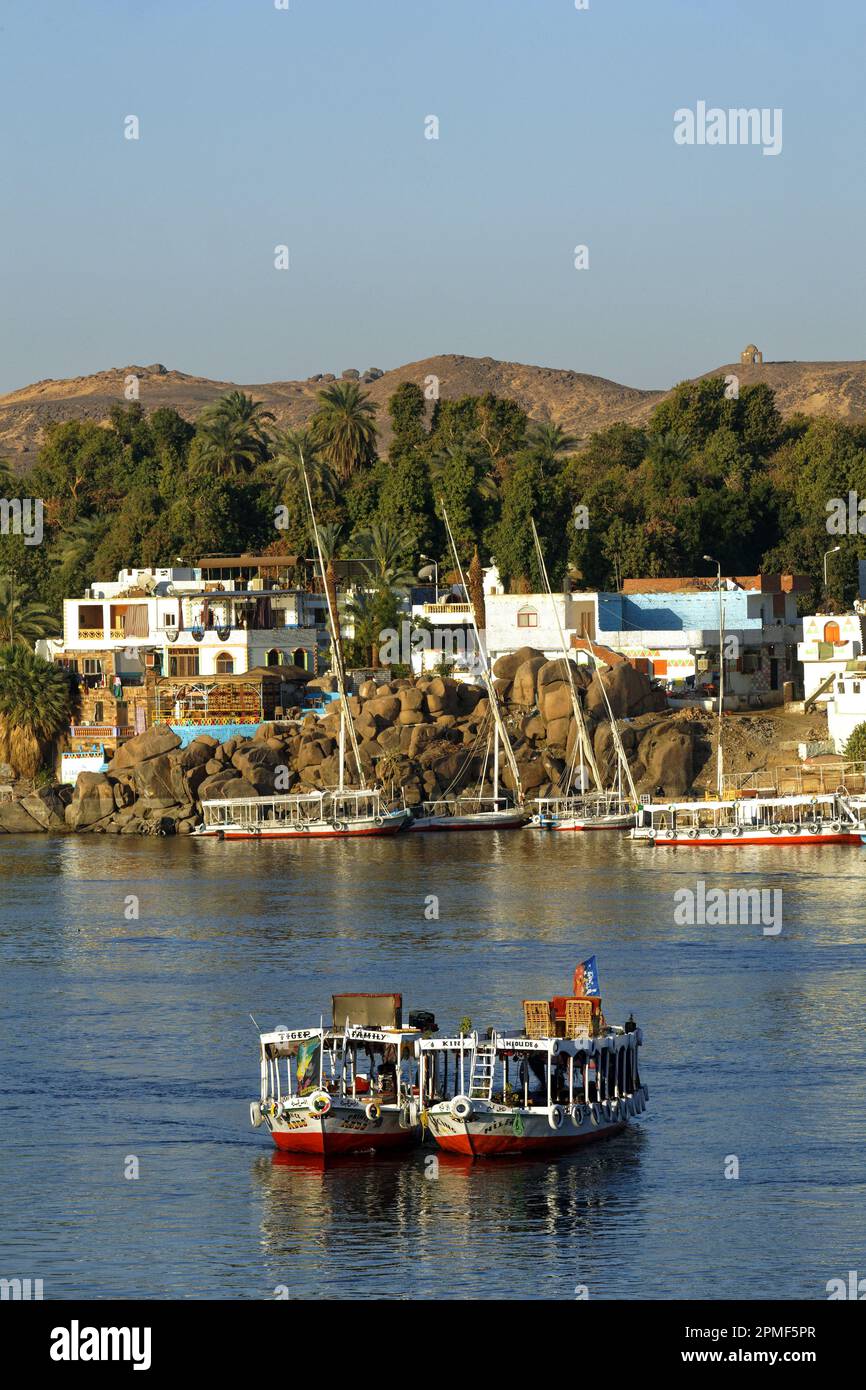 Egypt, Upper Egypt, Nile Valley, Aswan, Elephantine island Stock Photo - Alamy