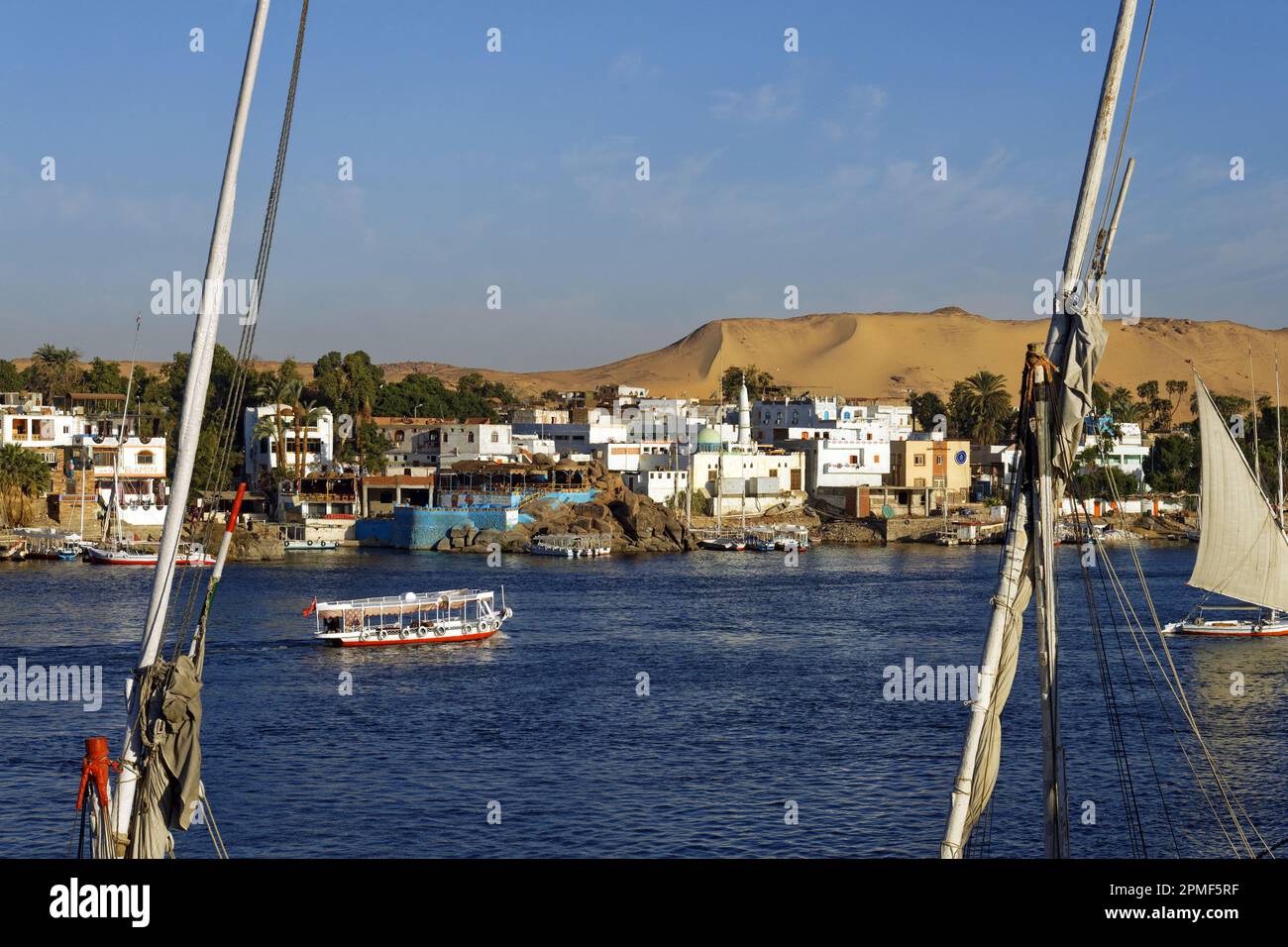 Egypt, Upper Egypt, Nile Valley, Aswan, Elephantine island Stock Photo - Alamy