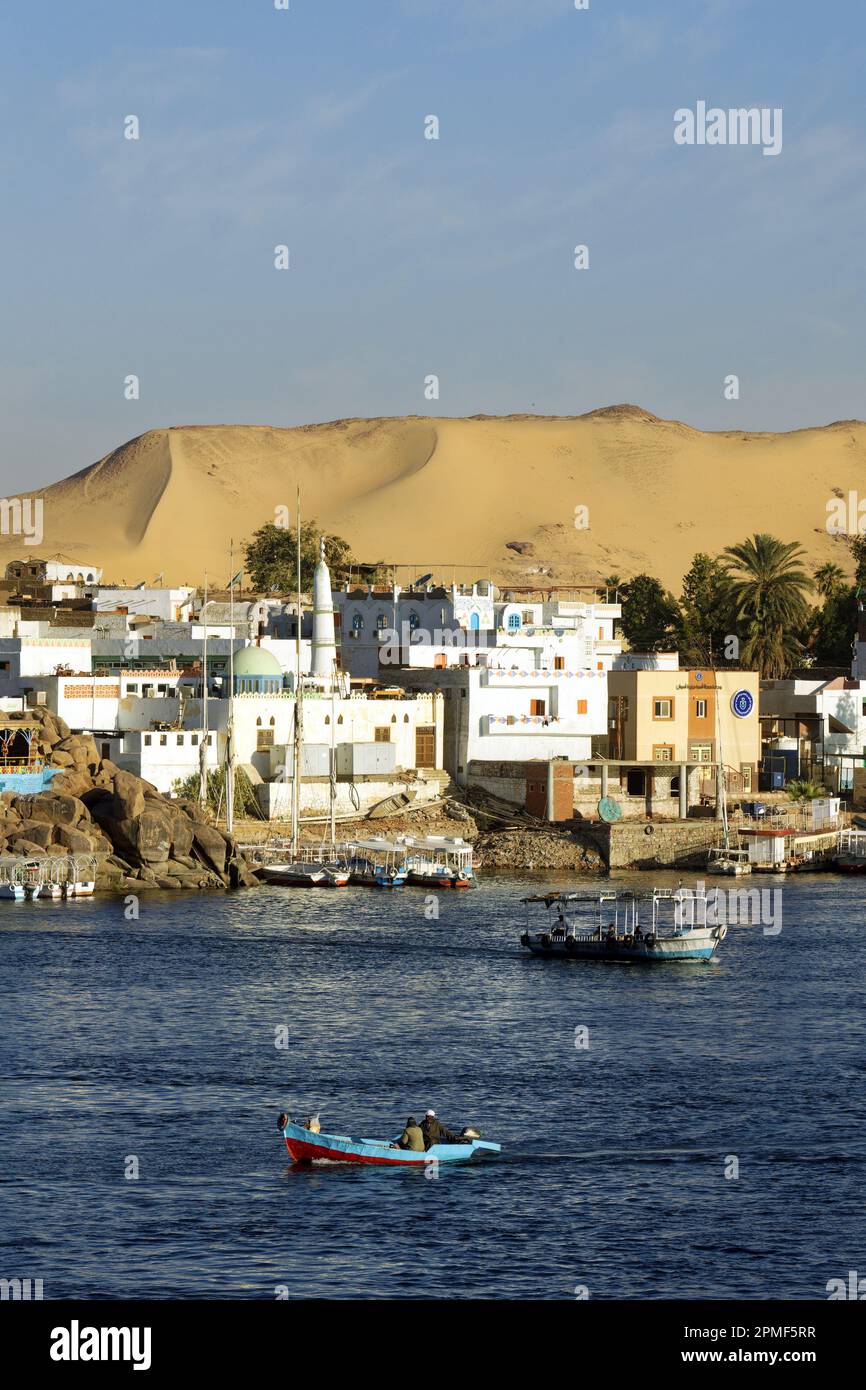 Egypt, Upper Egypt, Nile Valley, Aswan, Elephantine island Stock Photo - Alamy