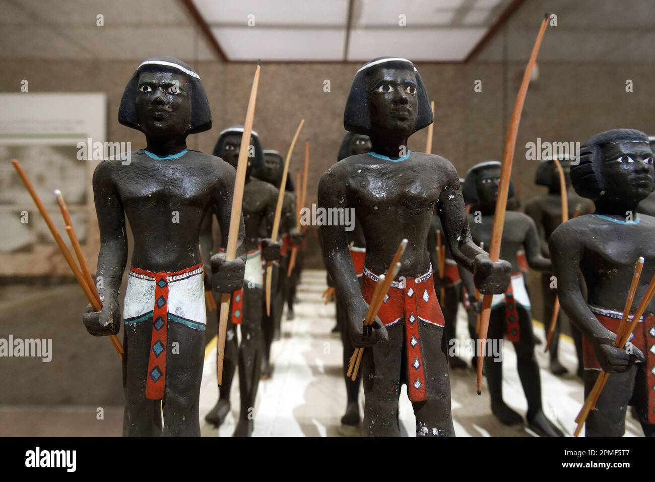 Egypt, Upper Egypt, Nile Valley, Aswan, Nubia Museum, Egyptian army of ...