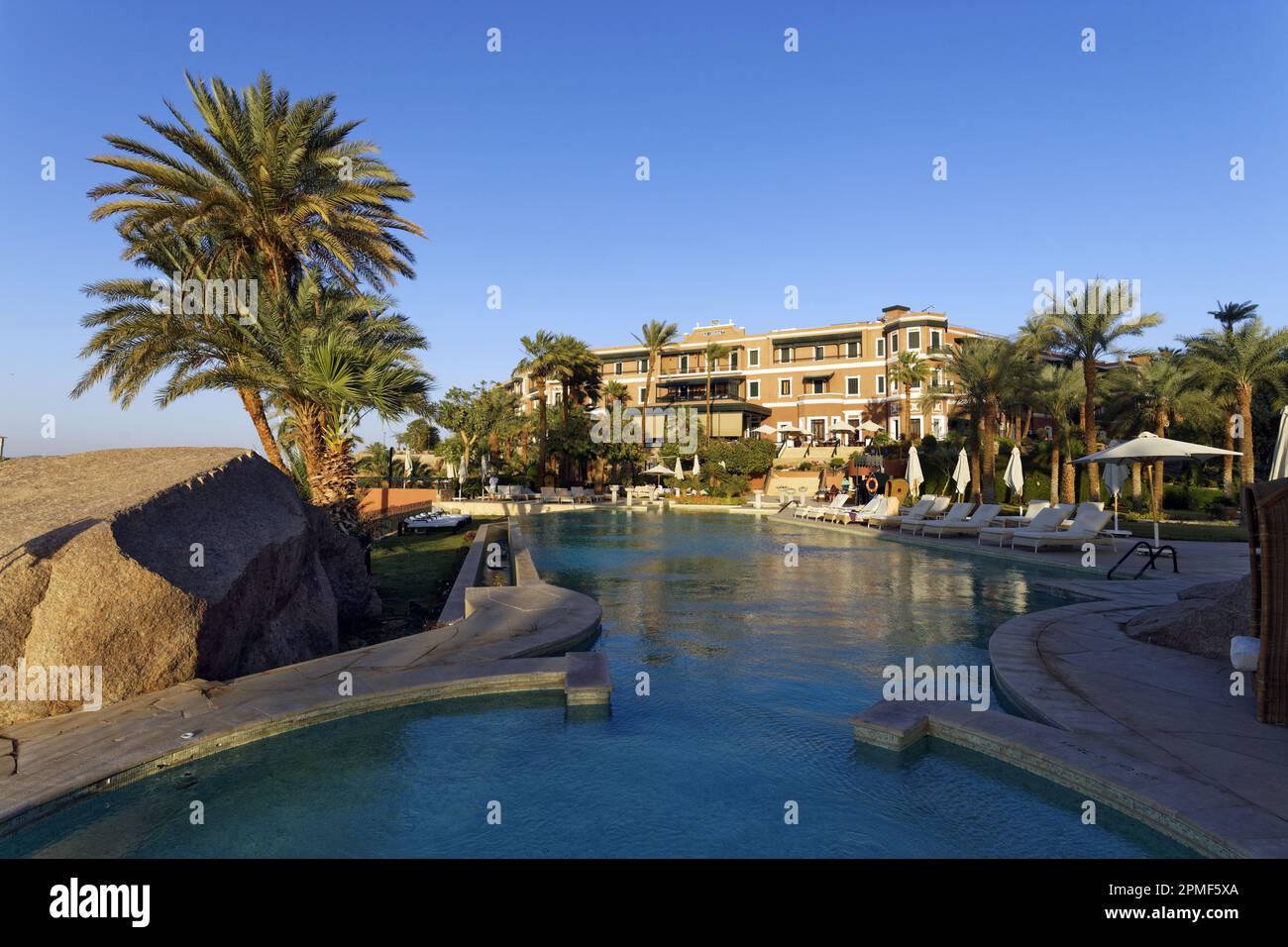 Egypt, Upper Egypt, Nile valley, Aswan, the Sofitel Legend Old Cataract ...