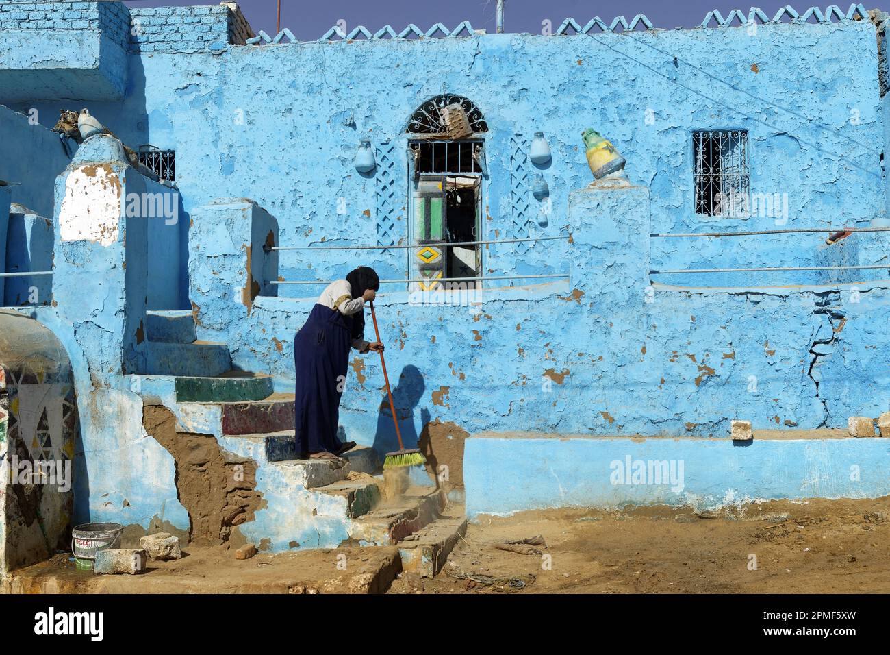 Egypt, Upper Egypt, Nile Valley, Nubia, Aswan, Gharb Sehel, Nubian ...