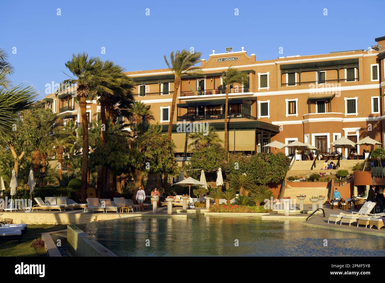 Egypt, Upper Egypt, Nile valley, Aswan, the Sofitel Legend Old Cataract ...