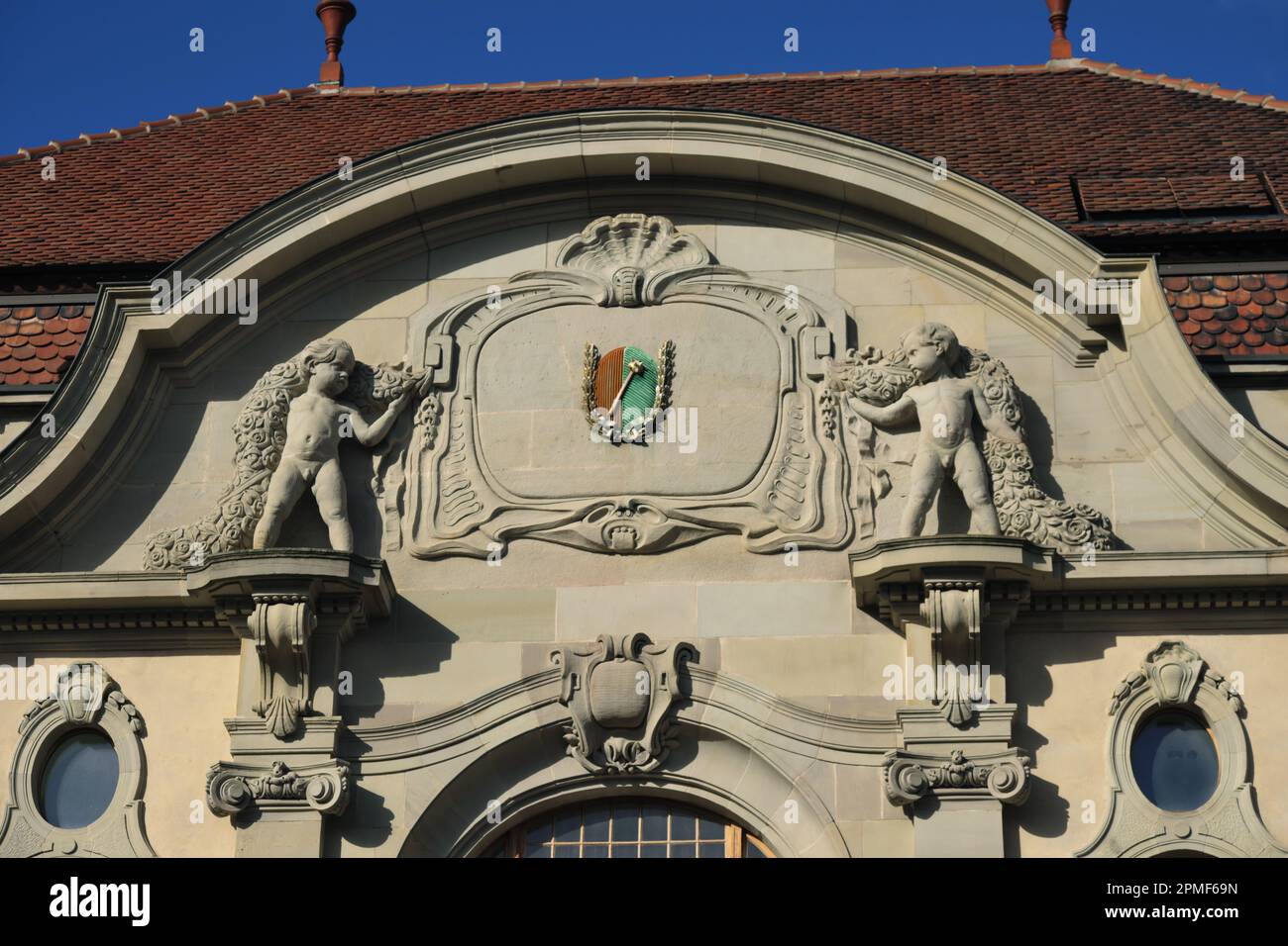 France, Haut Rhin, Colmar, Unterlinden museum, museum library, former ...