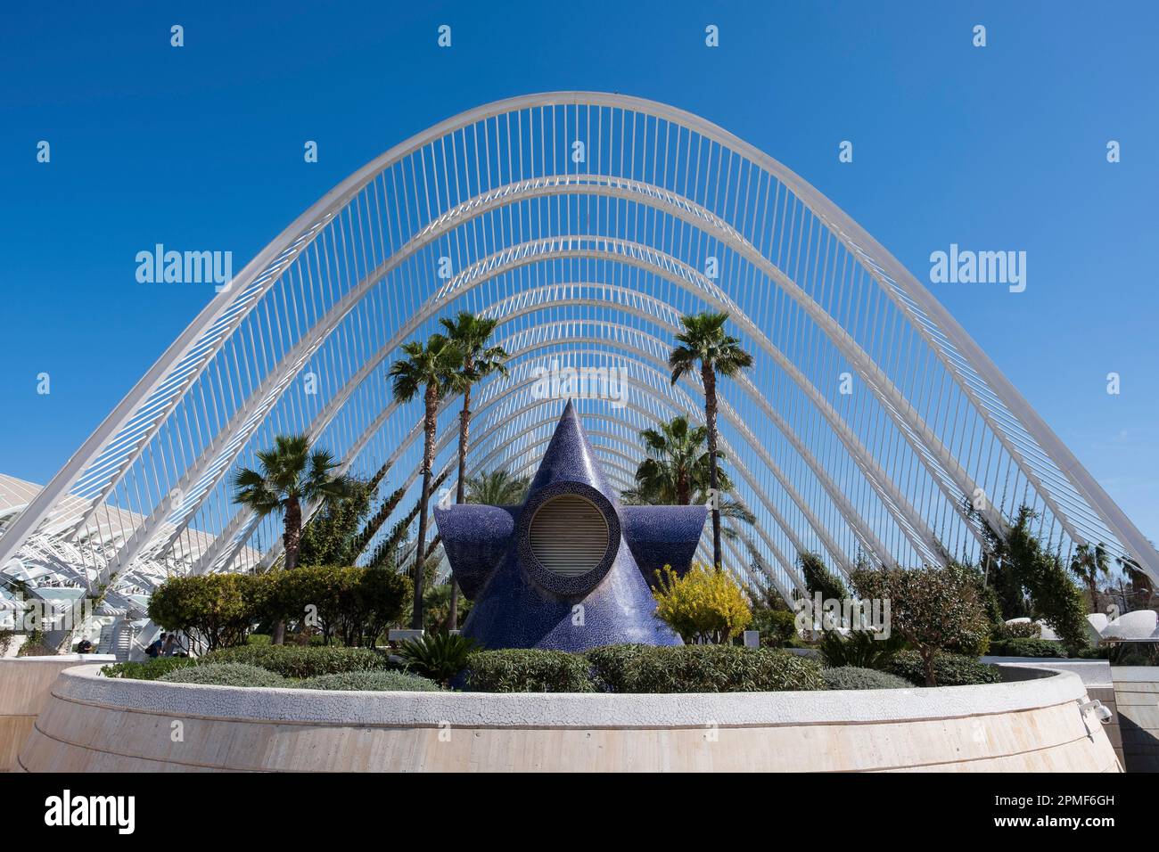 Spain, Valencia, City of Arts and Sciences (Ciudad de las Artes y las ...
