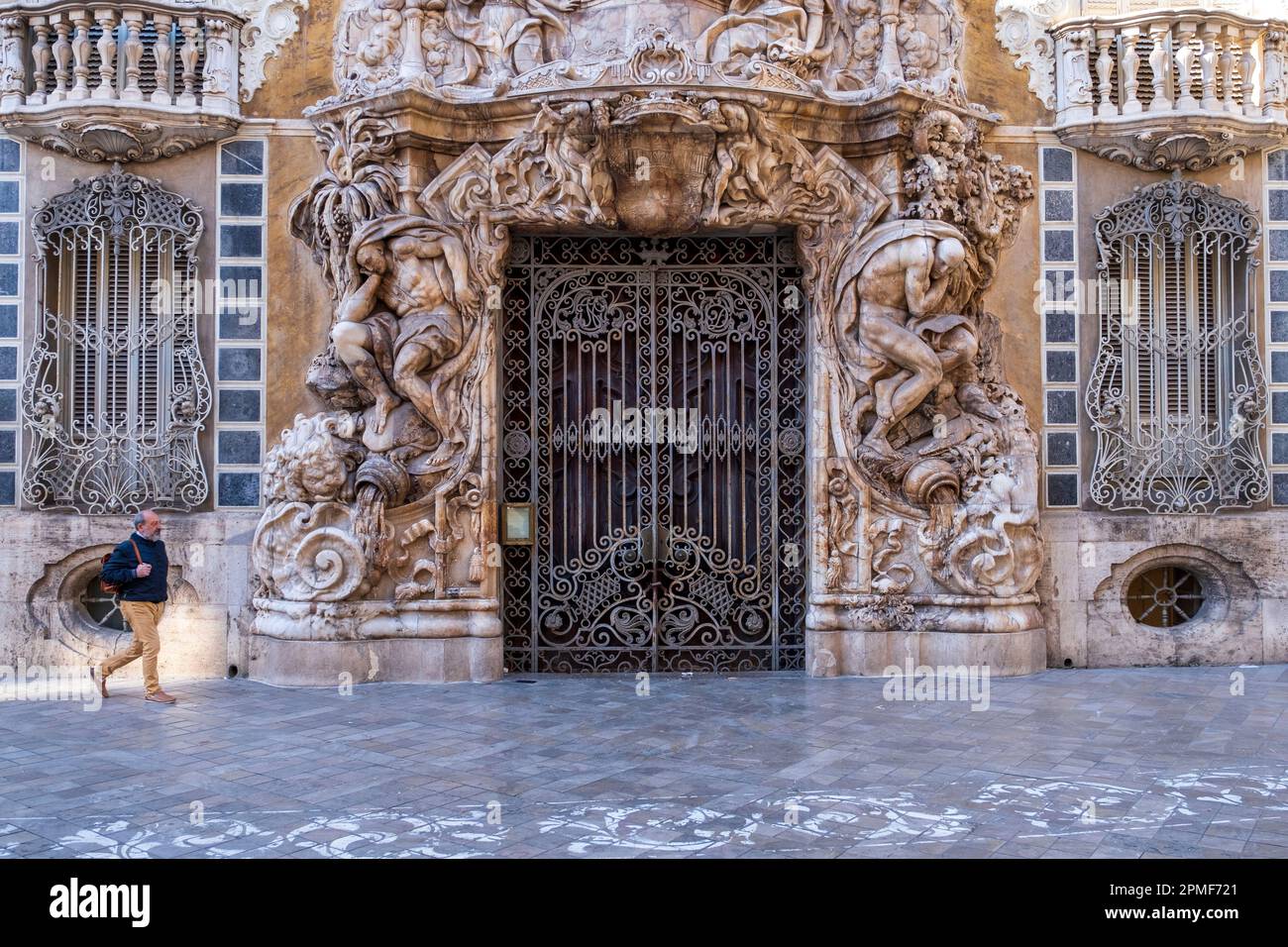 Spain, Valencia, Palace of the Marquis de Dos Aguas (baroque style ...