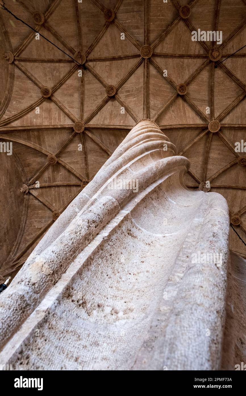 Spain, Valence, the Lonja de la Seda (Silk Hall), former 15th century ...