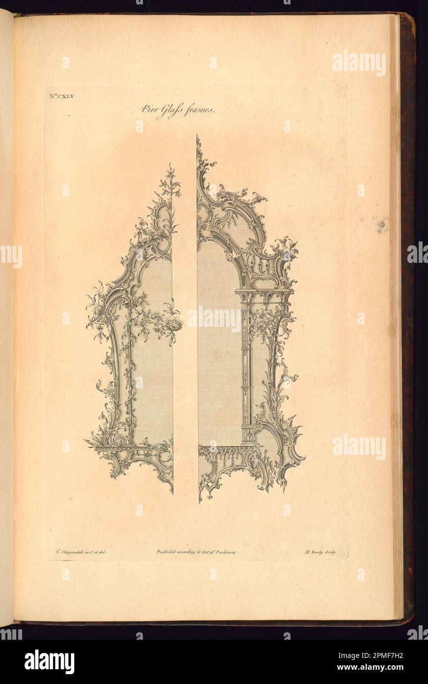 Print, The Gentleman's and Cabinet-Maker's Director; Designed by Thomas ...