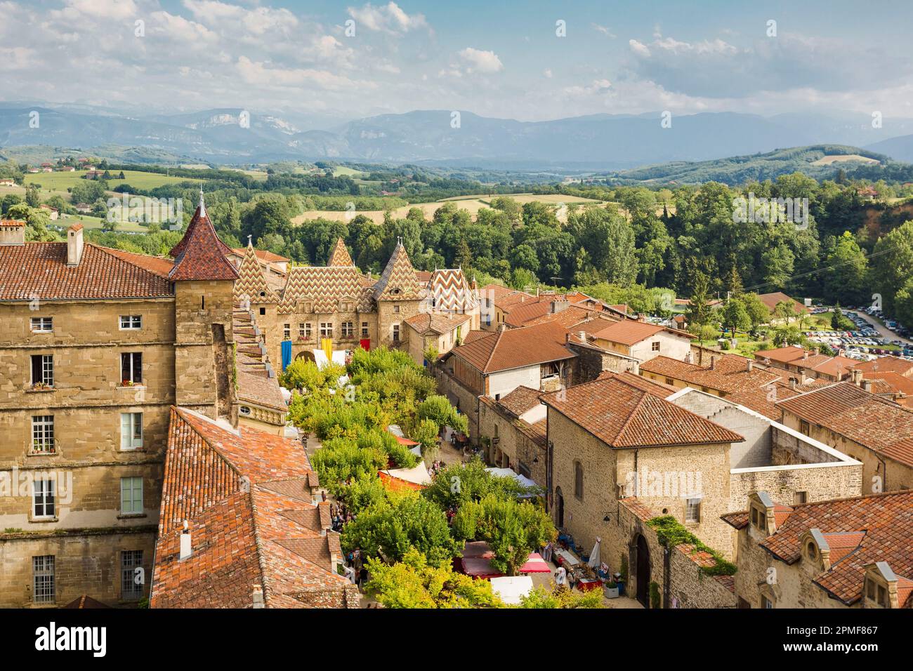 rance, Isere, Saint Antoine l'Abbaye, labelled Les Plus Beaux Villages ...