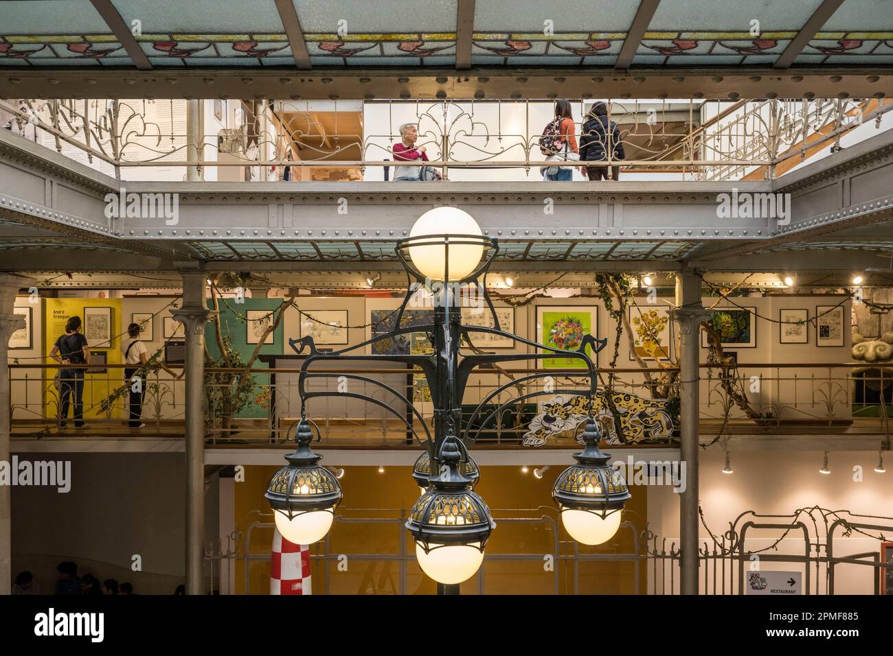 Belgium, Brussels, Belgian Comic Strip Center (Comic Strip Museum ...