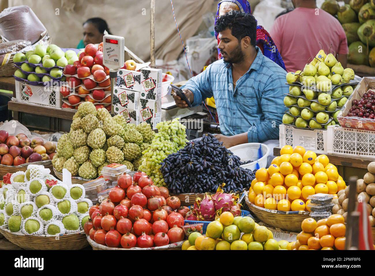 India, Goa, Panaji, fruit and vegetable market Stock Photo - Alamy