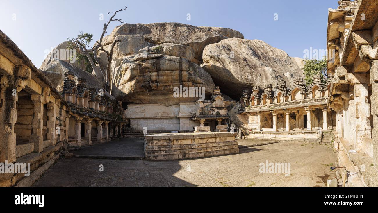 India, Karnataka, Chitradurga, Chitradurga fort, Sampige Siddeshwara ...