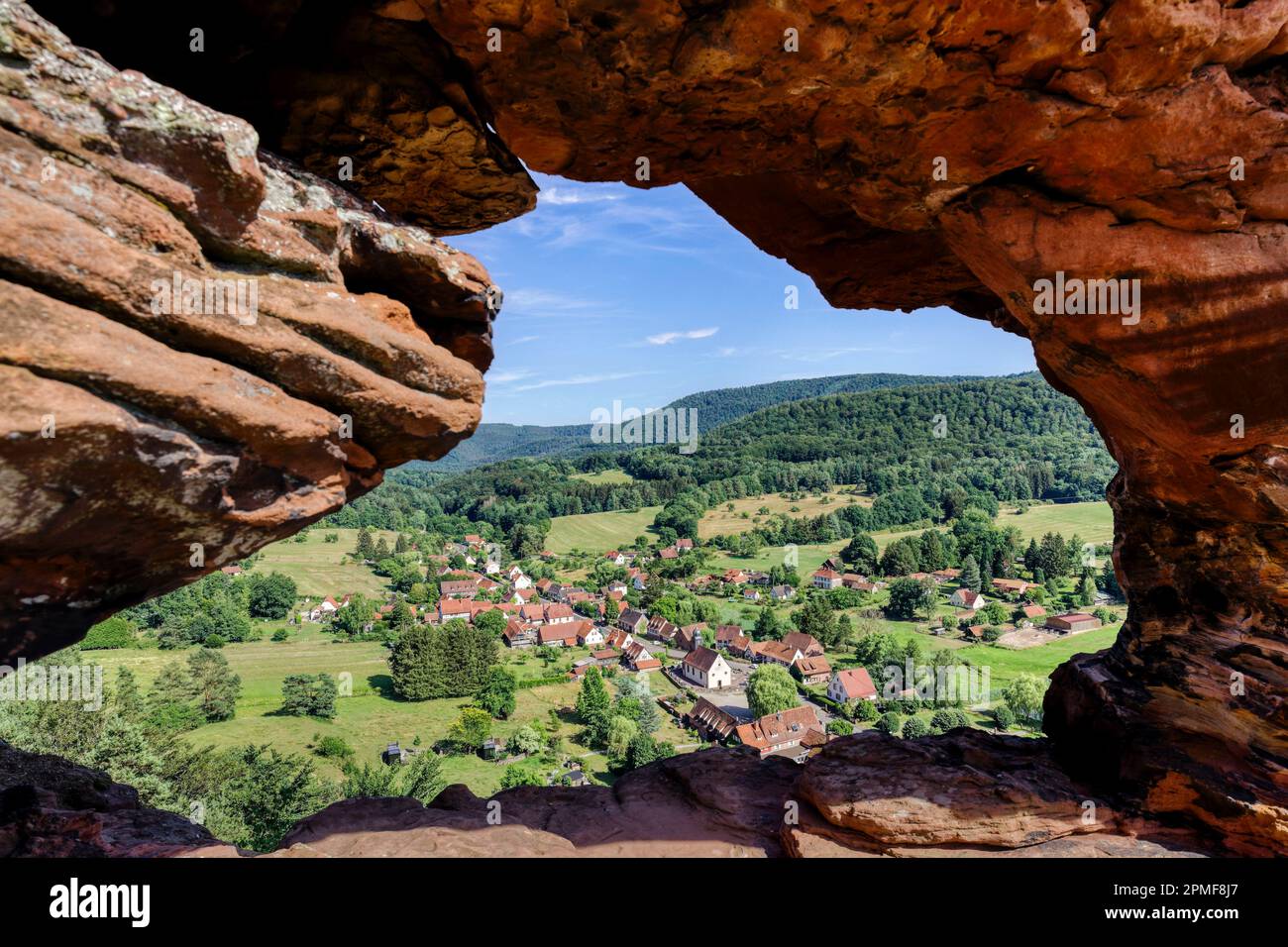 France, Bas-Rhin, Regional Natural Park of the Northern Vosges ...
