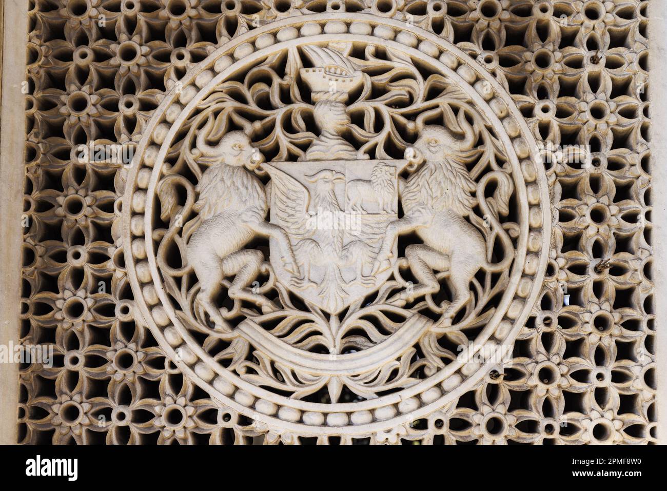 India, Gujarat, Bhavnagar, Ganga Chhatri, queen Rajba memorial (1893 ...