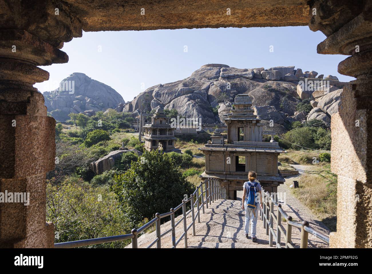 India, Karnataka, Chitradurga, Chitradurga fort Stock Photo - Alamy