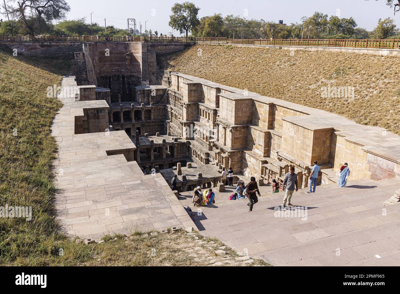 India, Gujarat, Patan, listed as World Heritage by UNESCO, Rani ki Vav ...
